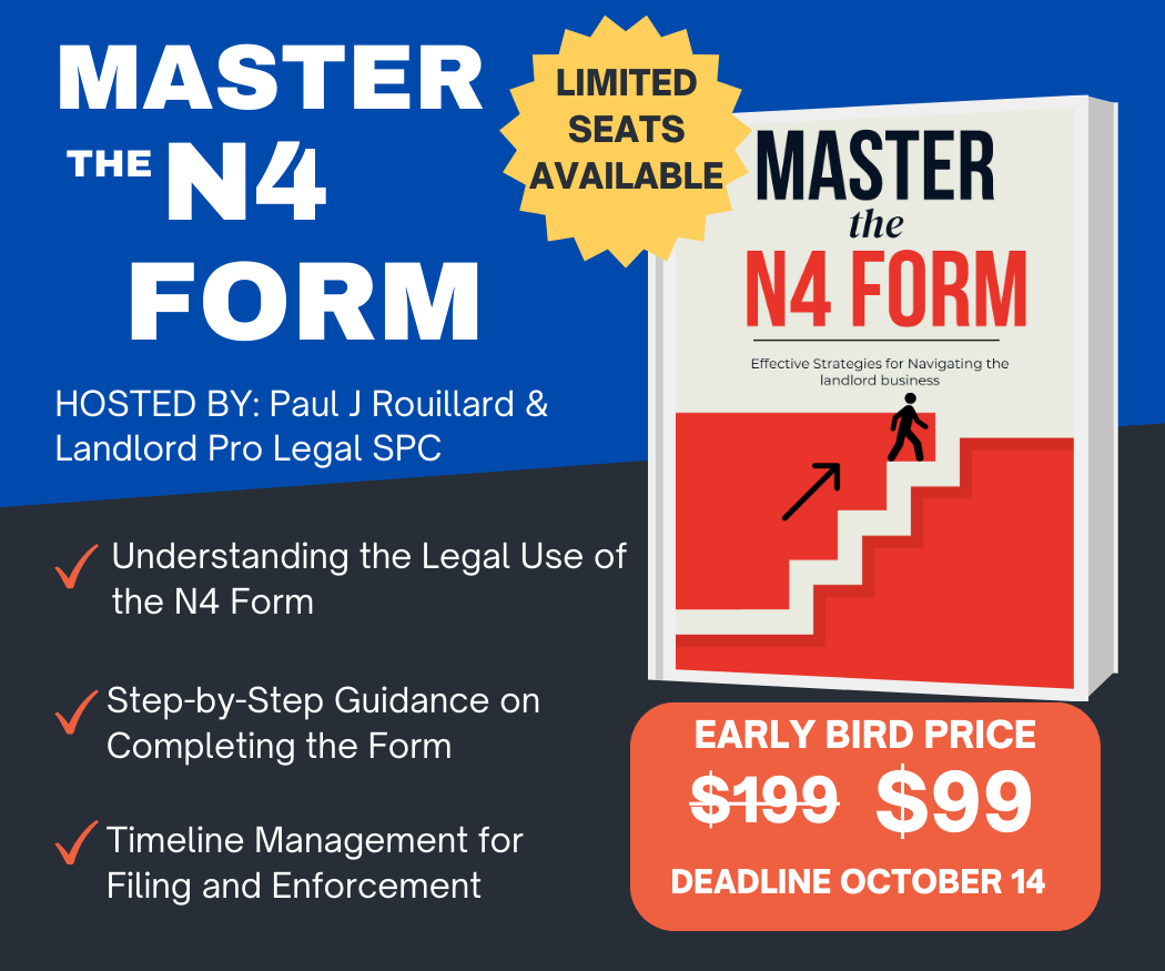 Landlord Training - Ontario Landlord Help