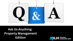 Q&A- Tenant Notice to End Tenancy: N9 Form and N11 Form - Ontario ...